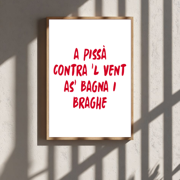 Quadro Contra 'L Vent - Neibac - Spedizione gratuita